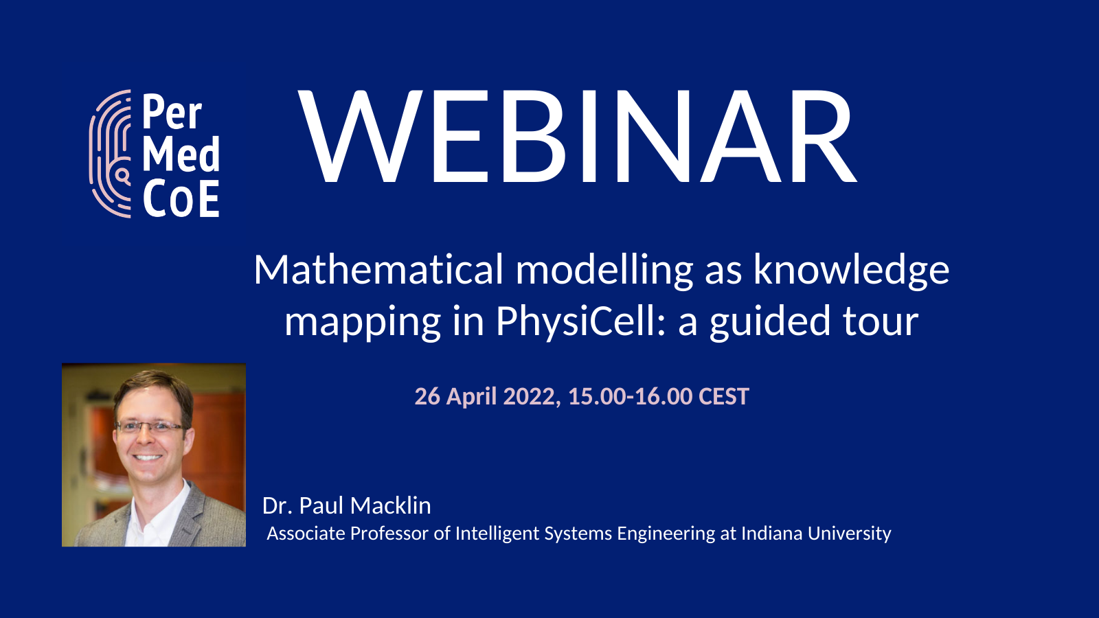Webinar: Mathematical modelling as knowledge mapping in PhysiCell: a ...