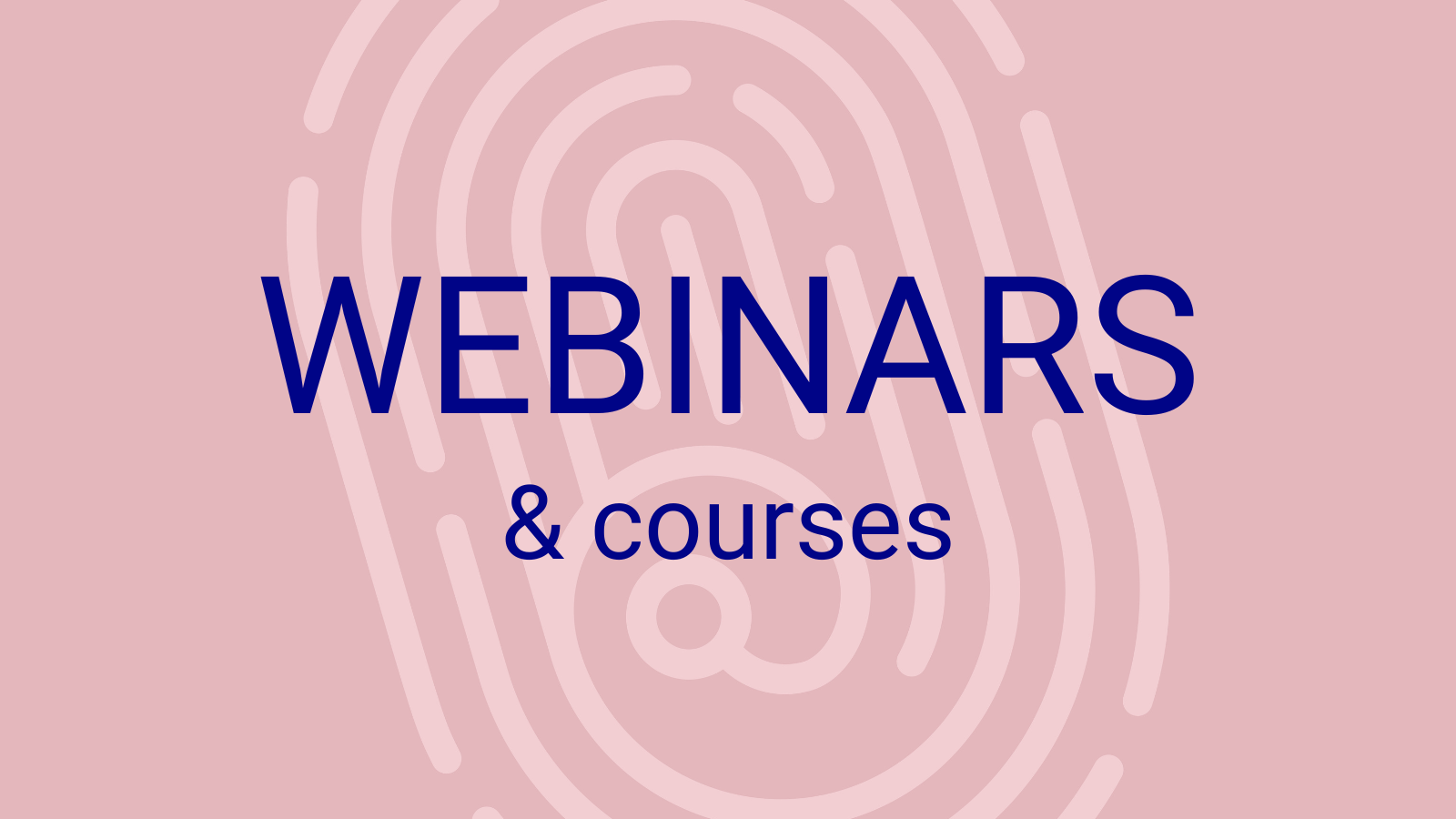 Forthcoming webinars & courses - PerMedCoE